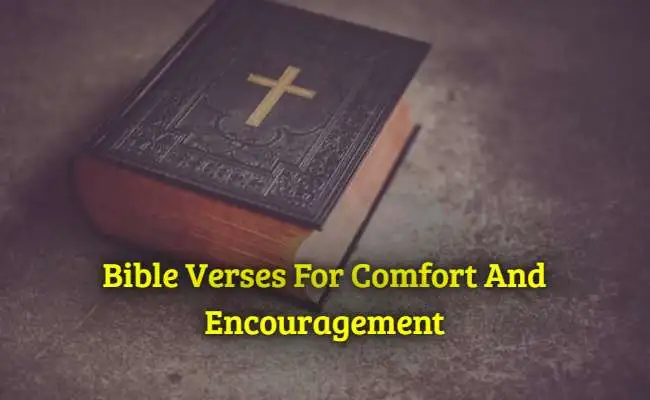 [Top] 35+Bible Verses For Comfort And Encouragement - KJV